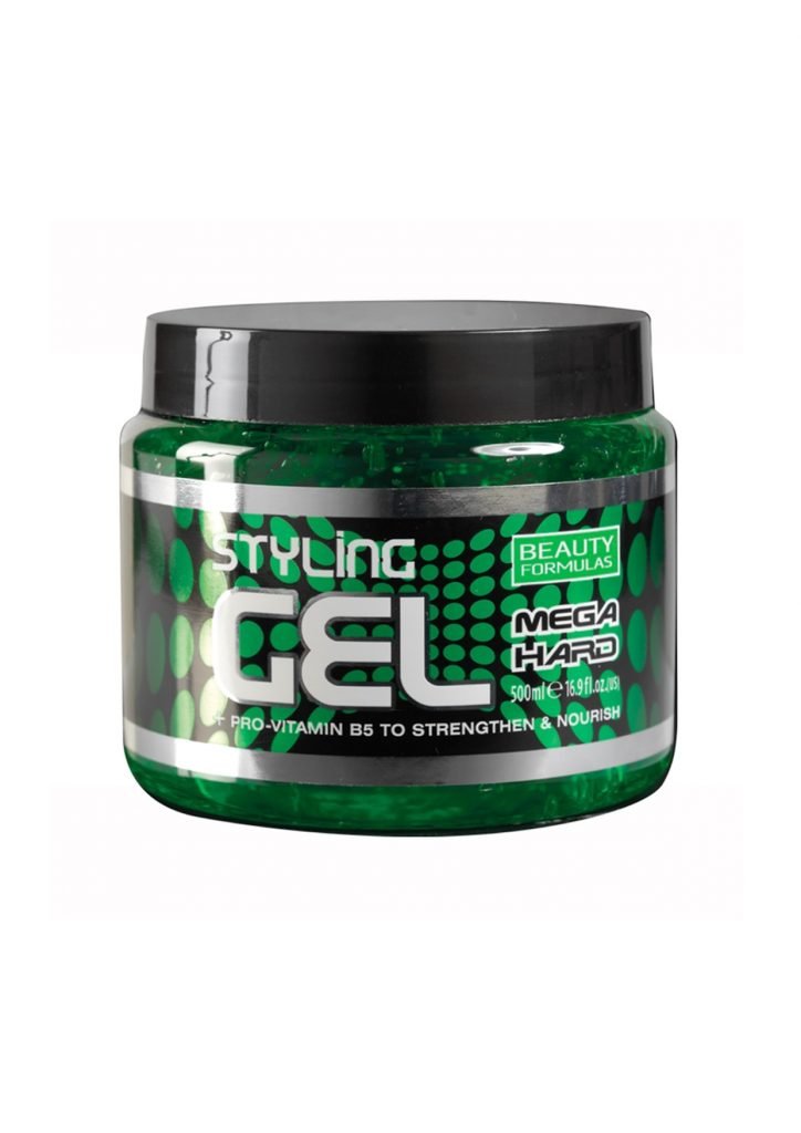 Beauty Formulas Mega Hard Styling Gel – 500 ml | Beauty for you Malta